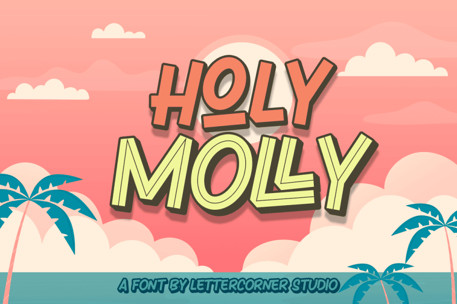 Holy Molly Font · 1001 Fonts