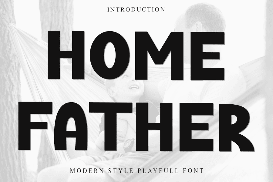 Home Father Font · 1001 Fonts