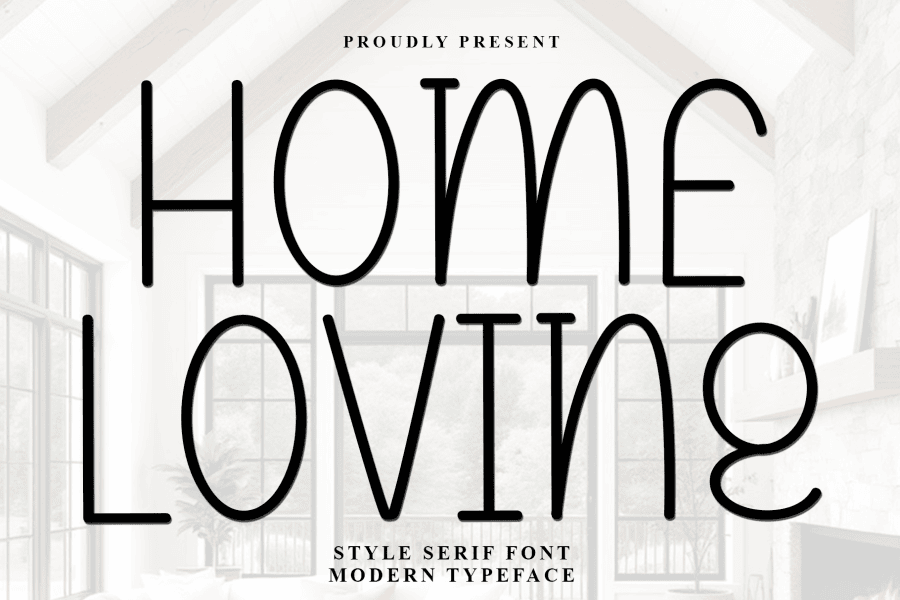 Home Loving Font · 1001 Fonts