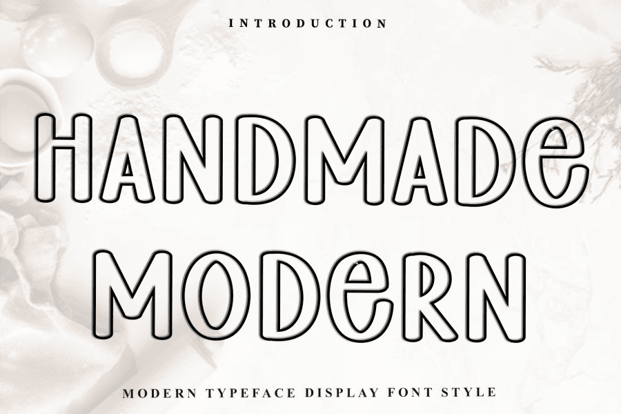 Homemade Modern Font · 1001 Fonts