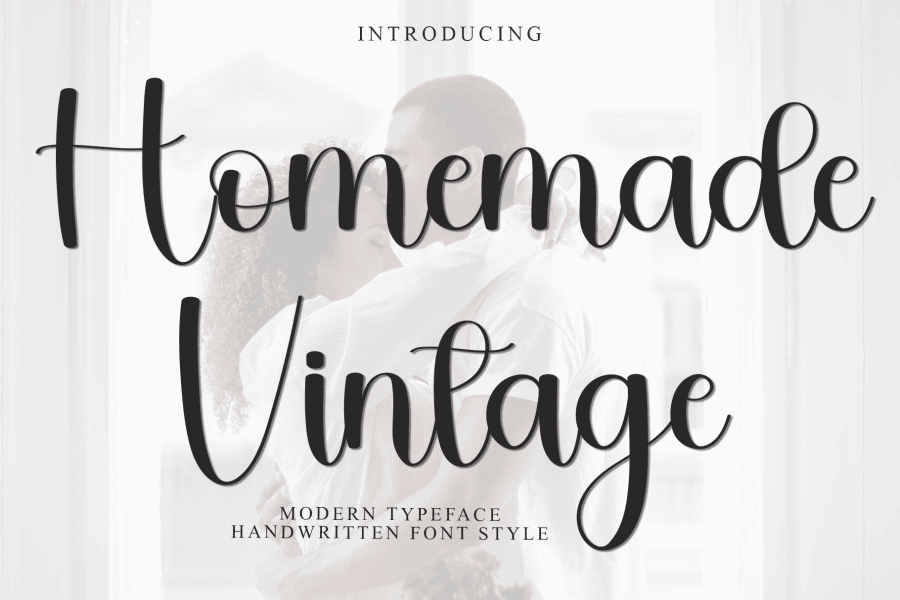 Homemade Vintage Font · 1001 Fonts
