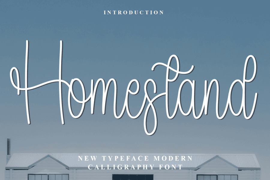Homestand Font · 1001 Fonts