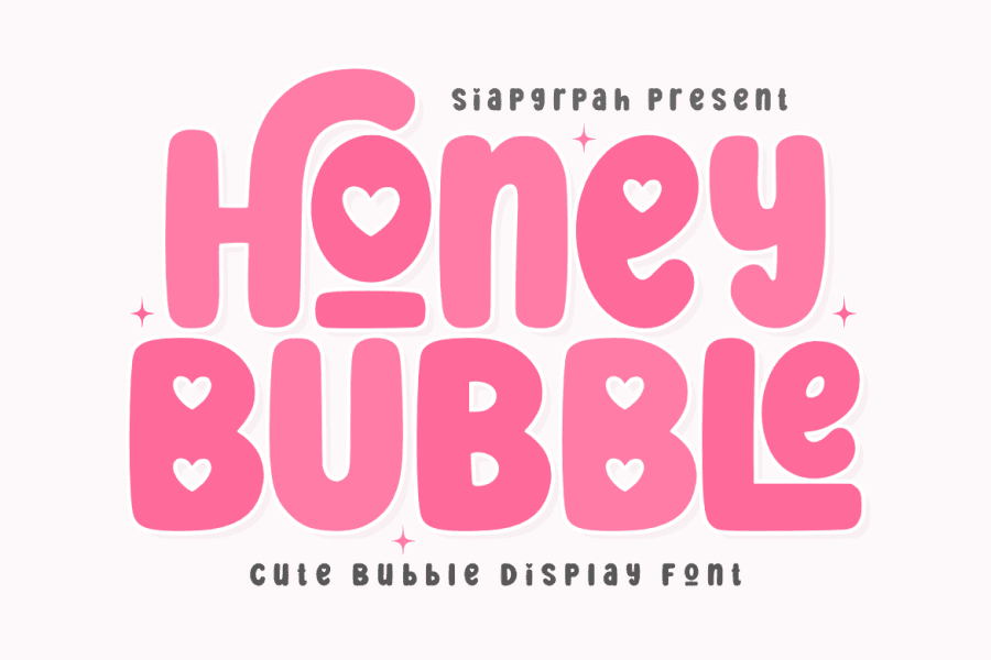 Honey Bubble Font · 1001 Fonts