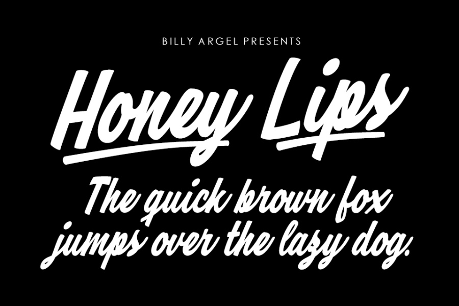 Honey Lips Personal Use Font · 1001 Fonts