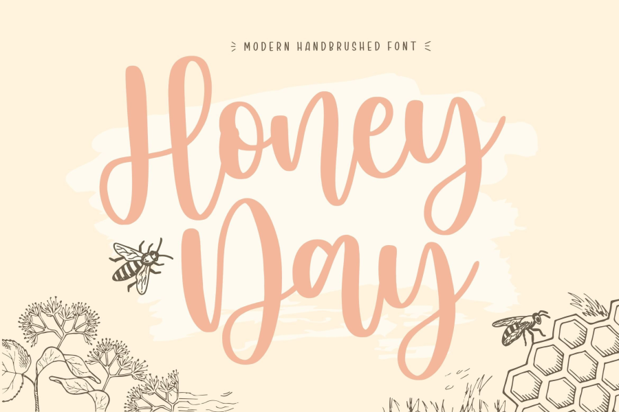 Honeyday Font · 1001 Fonts