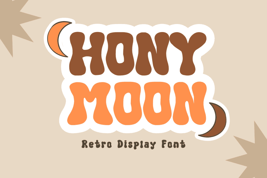 Hony Moon Font · 1001 Fonts