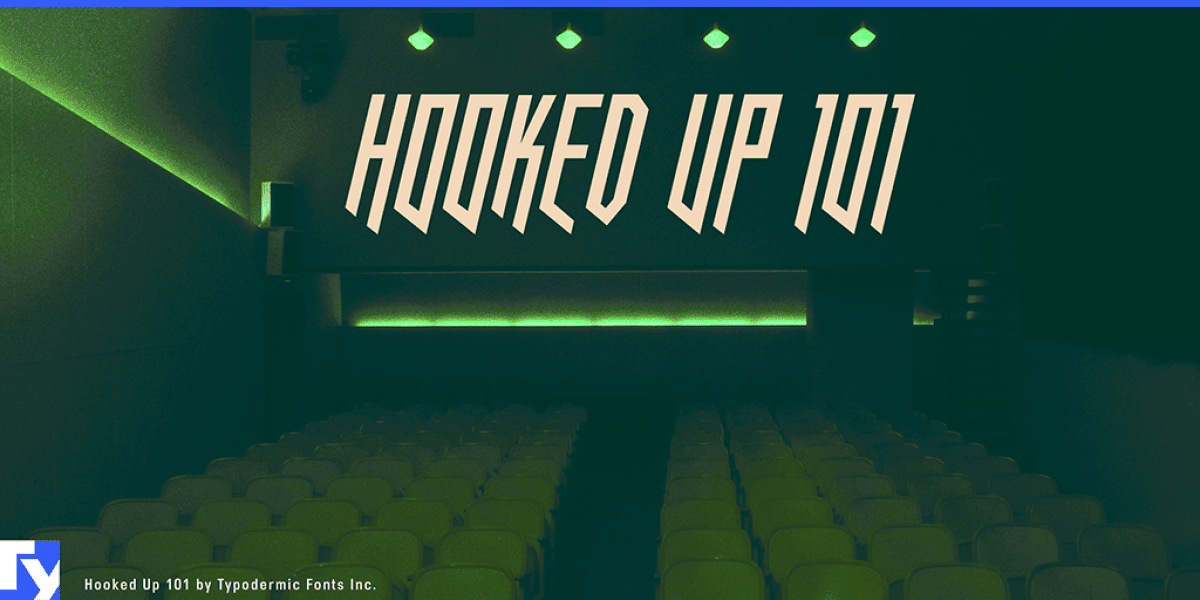 Hooked Up 101 Font · 1001 Fonts
