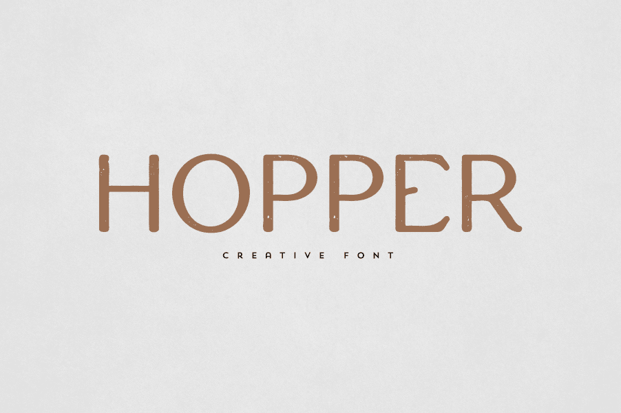 Hopper Font · 1001 Fonts