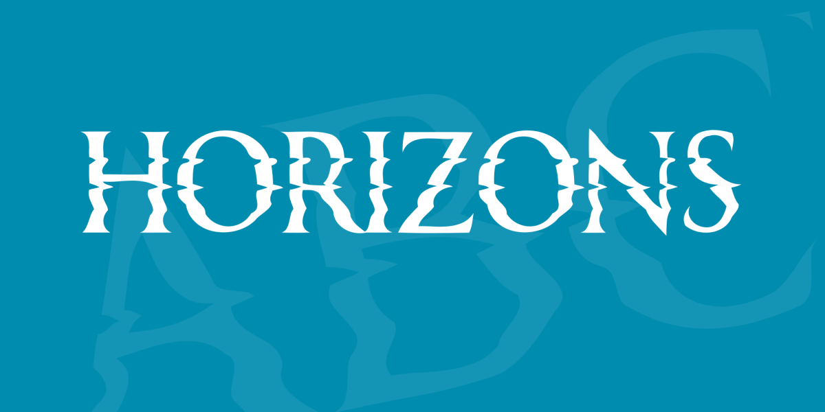 Horizons Font · 1001 Fonts