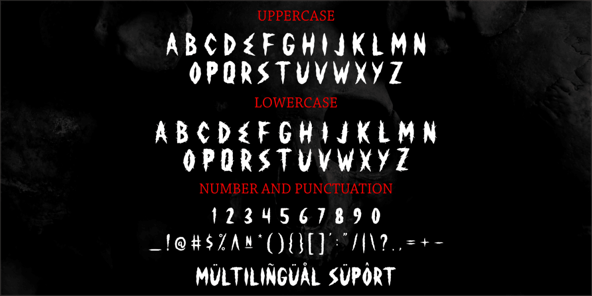 Horror Corpse Font · 1001 Fonts