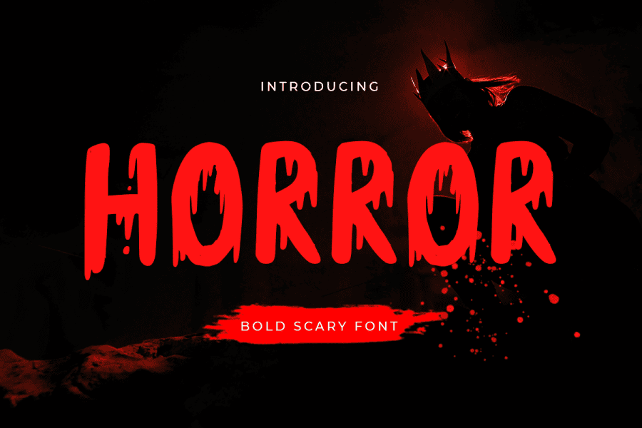 Horror Font · 1001 Fonts