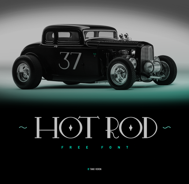 Hot Rod Font · 1001 Fonts