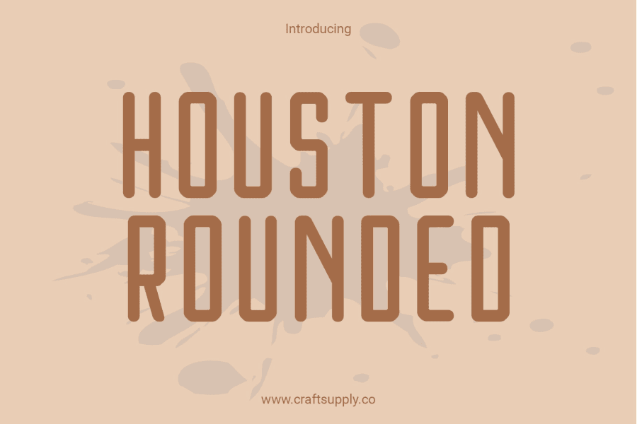 Houston Rounded Demo Font · 1001 Fonts
