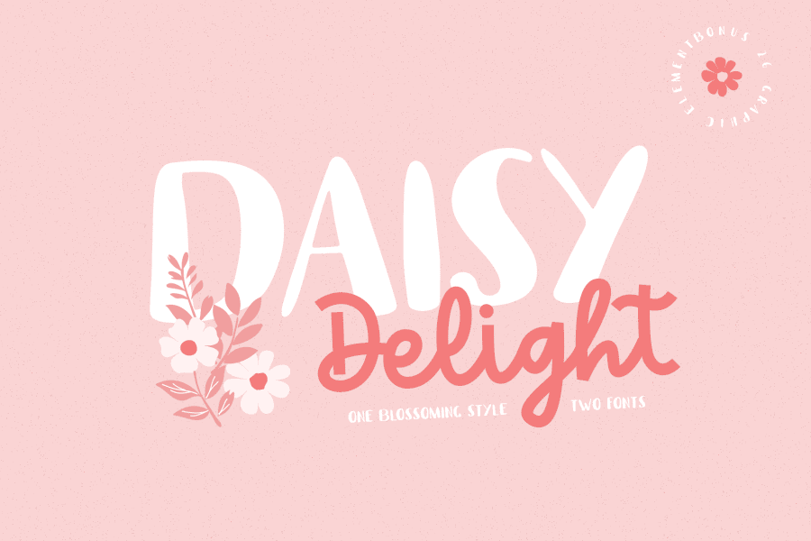 HT Daisy Delight Font Family · 1001 Fonts