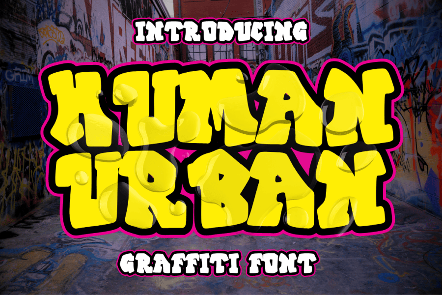 Human Urban Font · 1001 Fonts