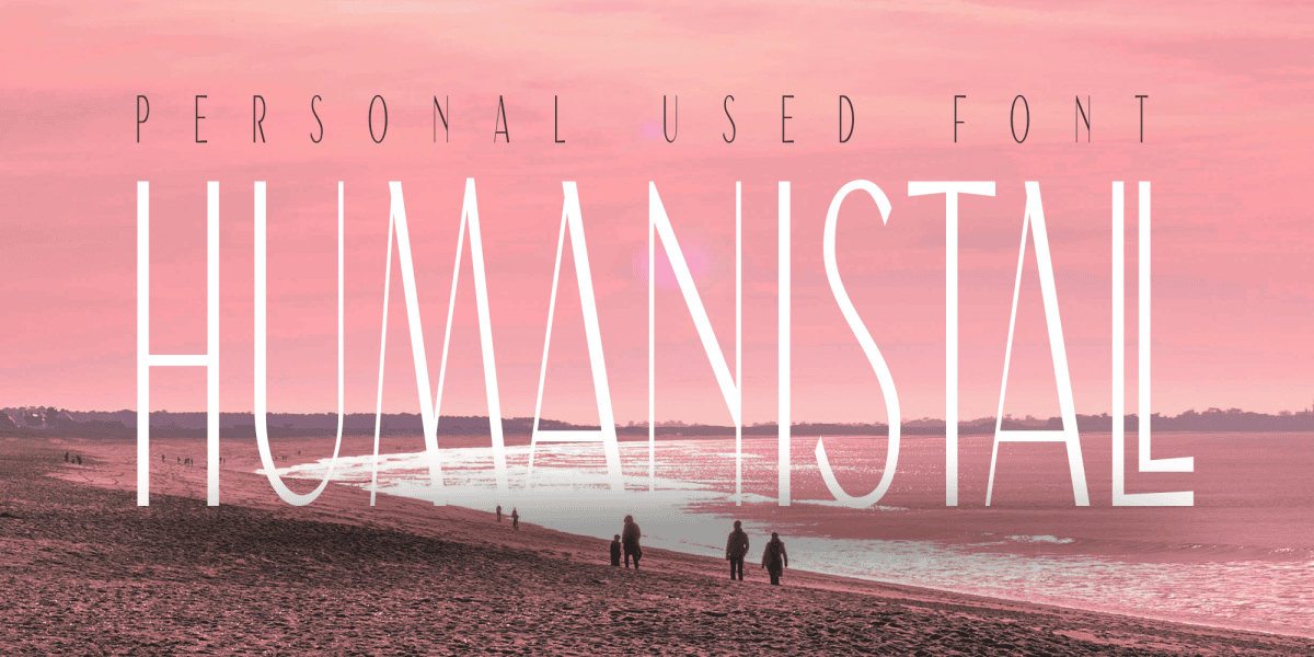 Humanistall Font · 1001 Fonts