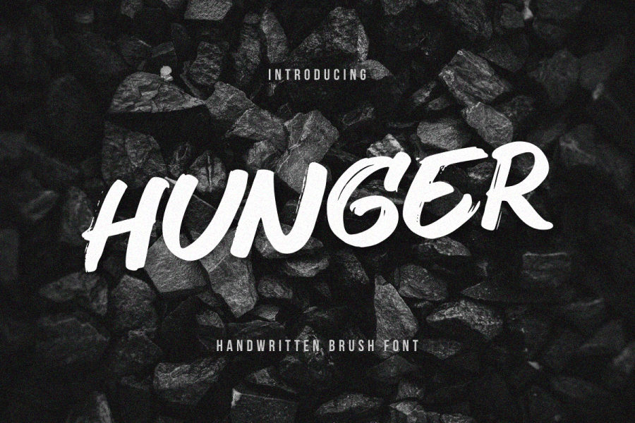 Hunger Font · 1001 Fonts