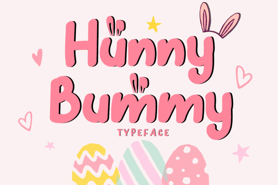 Hunny Bummy Font · 1001 Fonts