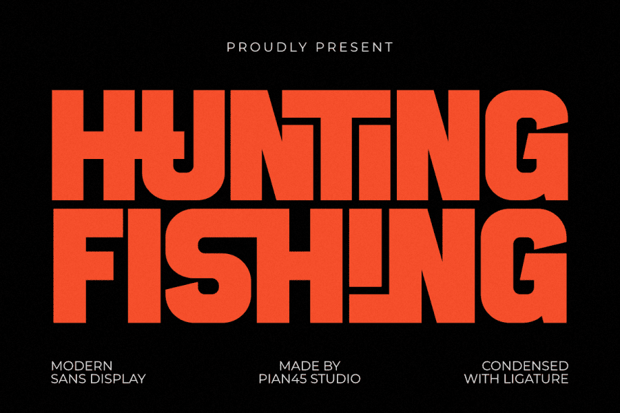 1 Free Camping, Fishing, Poster Font · 1001 Fonts