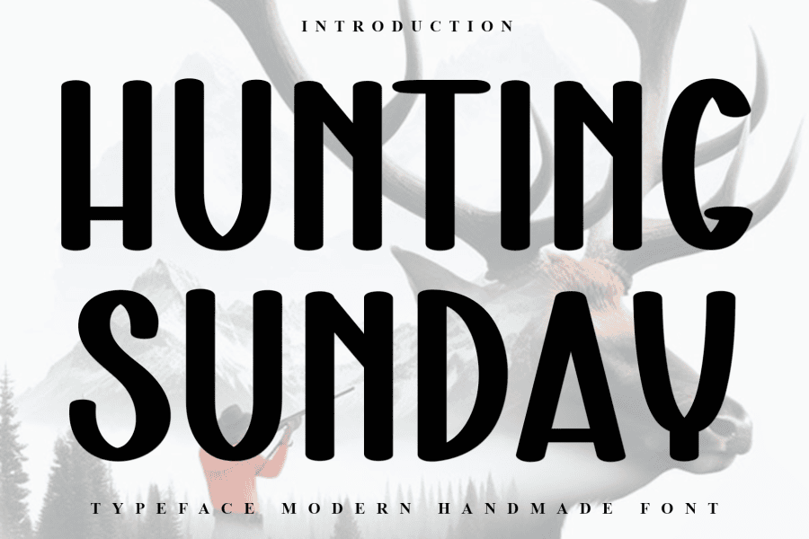Hunting Sunday Font · 1001 Fonts