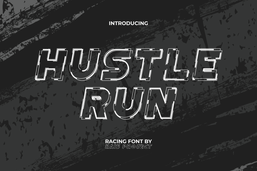 HustleRunDemo Font · 1001 Fonts