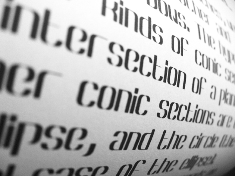 Hyperbola Font · 1001 Fonts