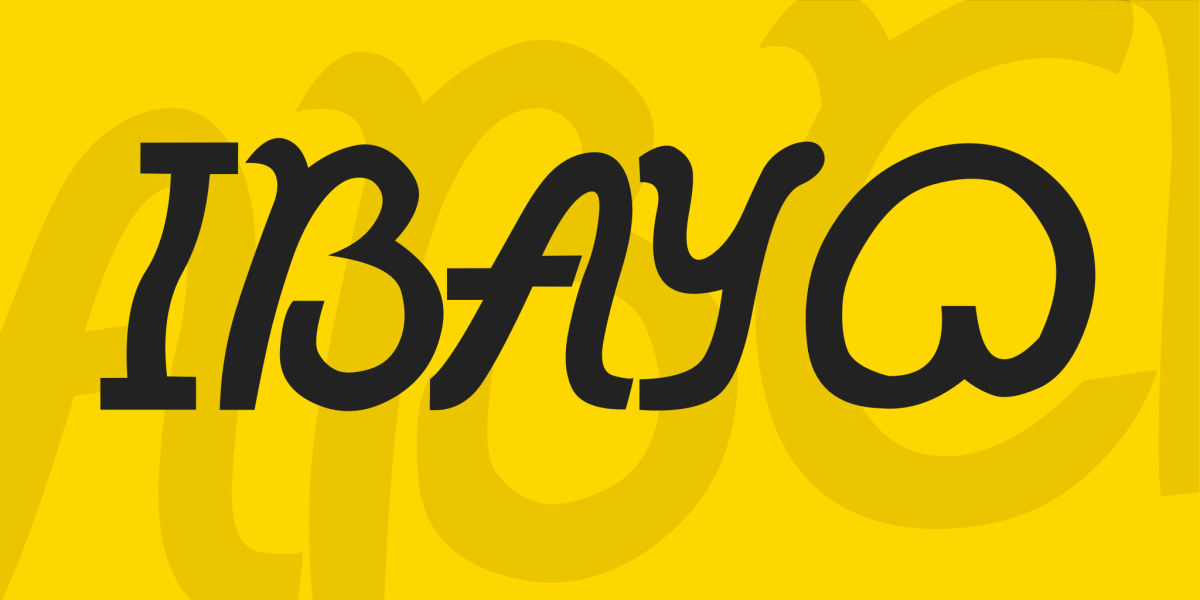 IBAYO Font · 1001 Fonts