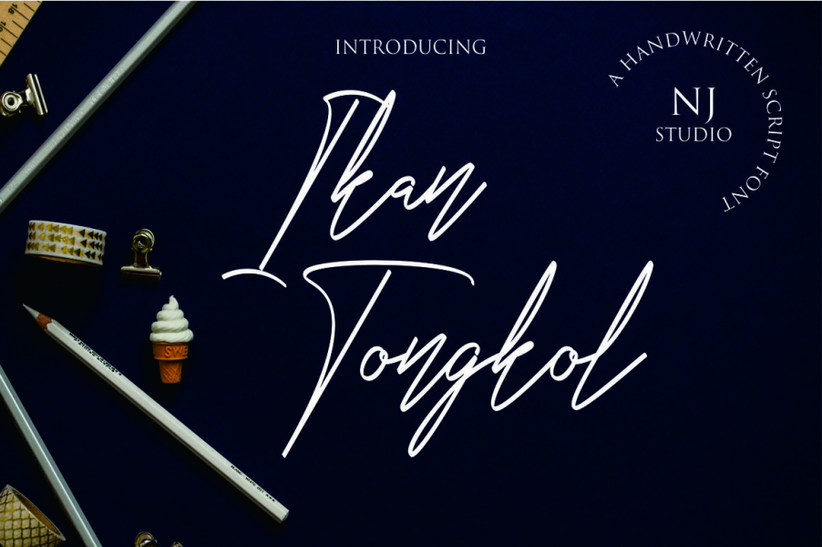 Ikan Tongkol Font · 1001 Fonts