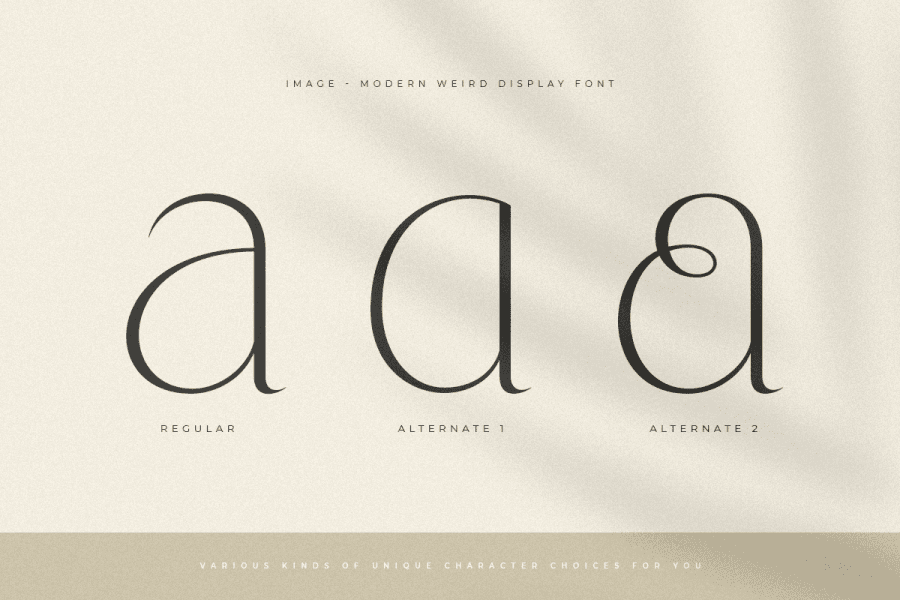 IMAGE Font · 1001 Fonts