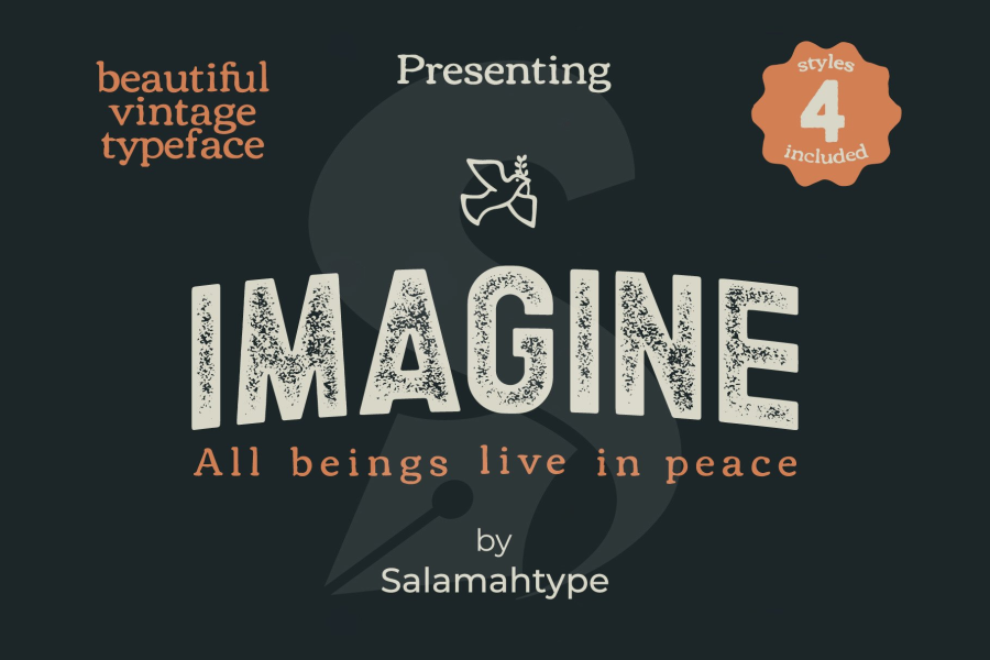 Imagine Font · 1001 Fonts