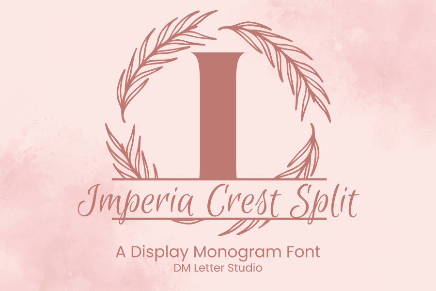 1 Free Royal Split Monogram Font · 1001 Fonts