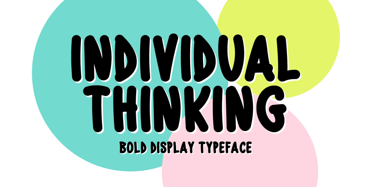 Individual Thinking Font · 1001 Fonts