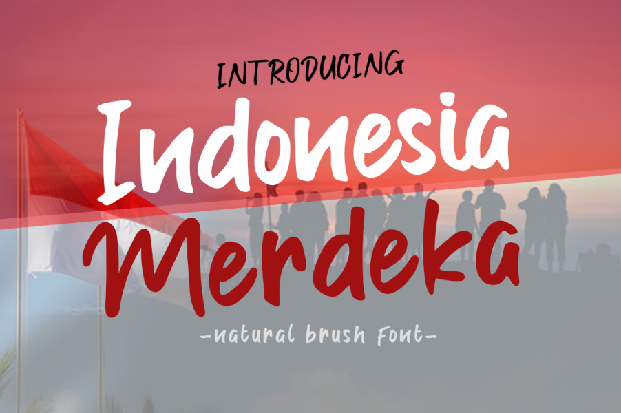 Indonesia Merdeka Font · 1001 Fonts