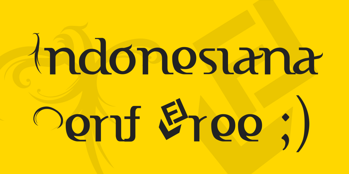 30 Free Indonesian Fonts · 1001 Fonts