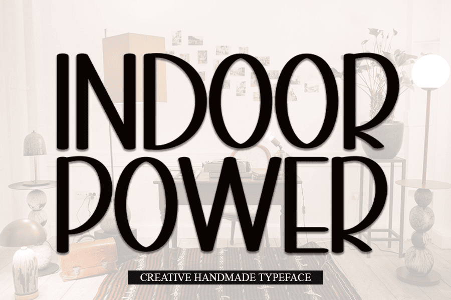 Indoor Power Font · 1001 Fonts
