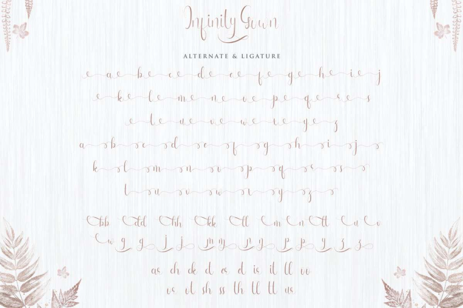 Infinity Gown Demo Font · 1001 Fonts