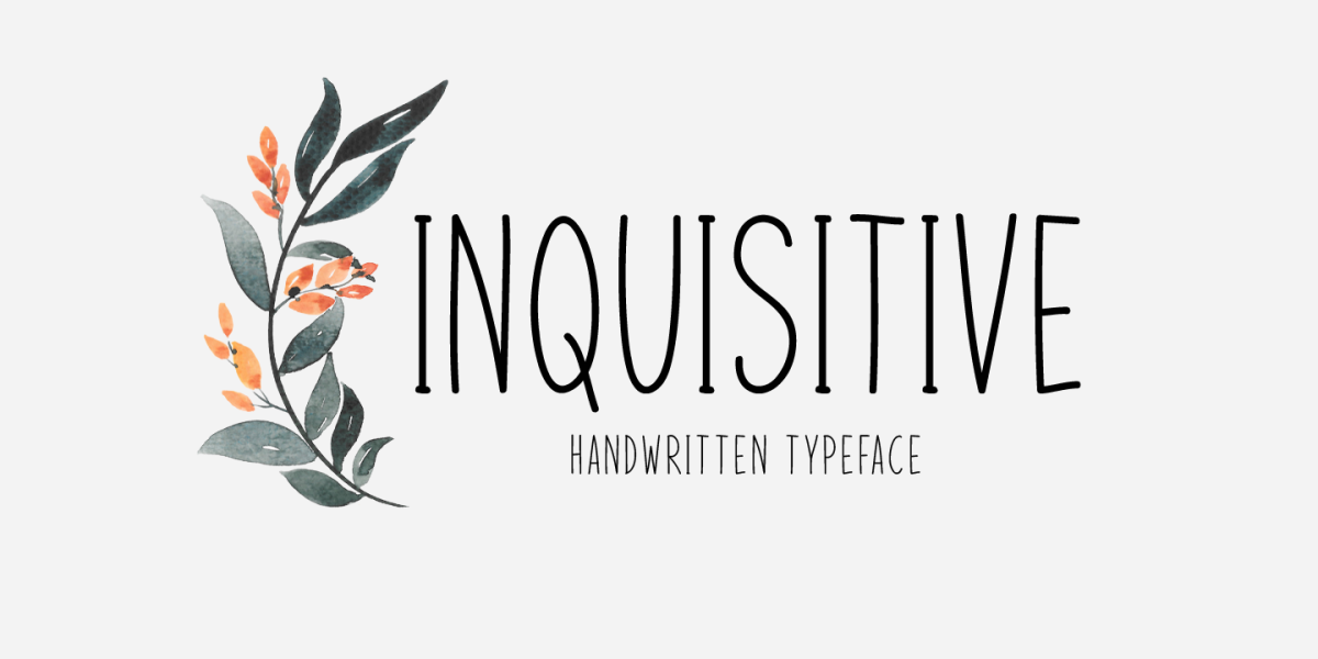 Inquisitive Font · 1001 Fonts