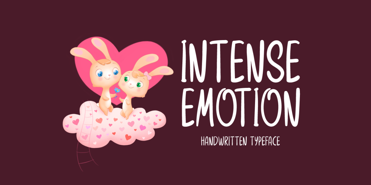 Intense Emotion Font · 1001 Fonts