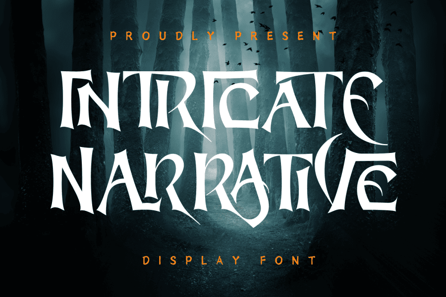 INTRICATE NARRATIVE DEMO Font · 1001 Fonts