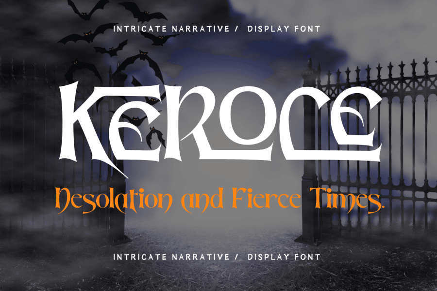 INTRICATE NARRATIVE DEMO Font · 1001 Fonts