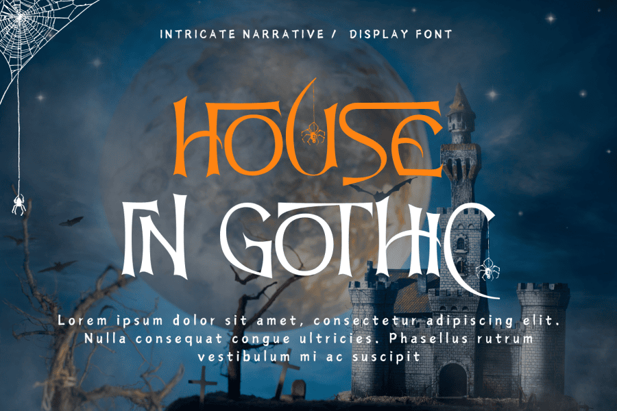 INTRICATE NARRATIVE DEMO Font · 1001 Fonts