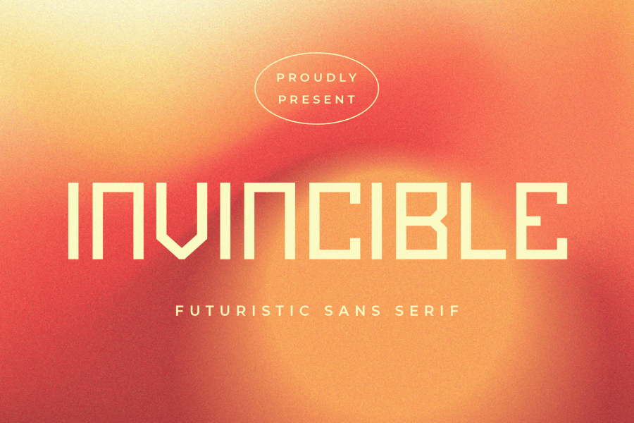 Invincible Font · 1001 Fonts