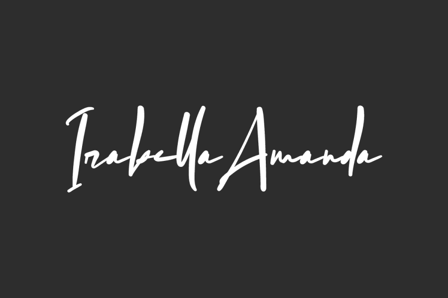 Irabella Amanda Demo Font · 1001 Fonts
