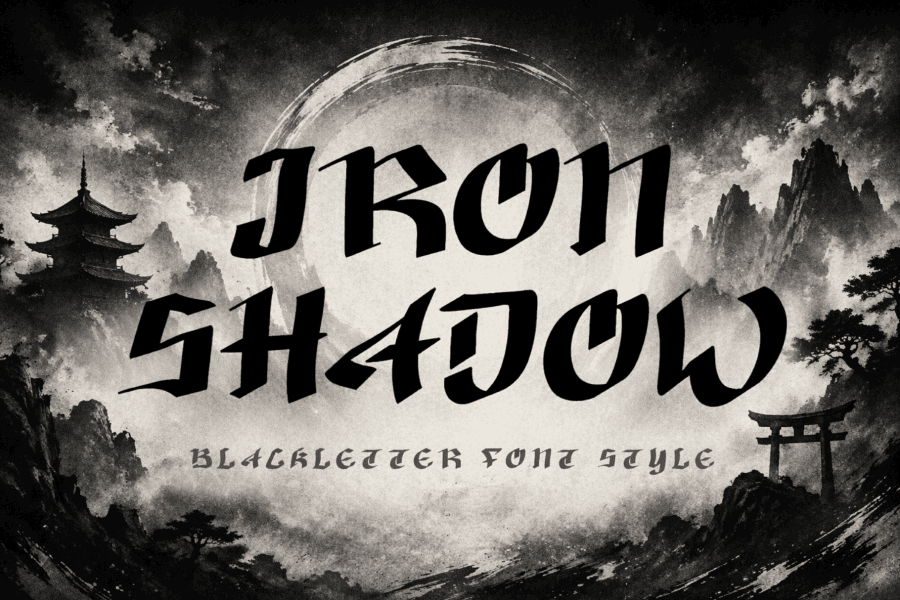Iron Shadow Demo Font · 1001 Fonts