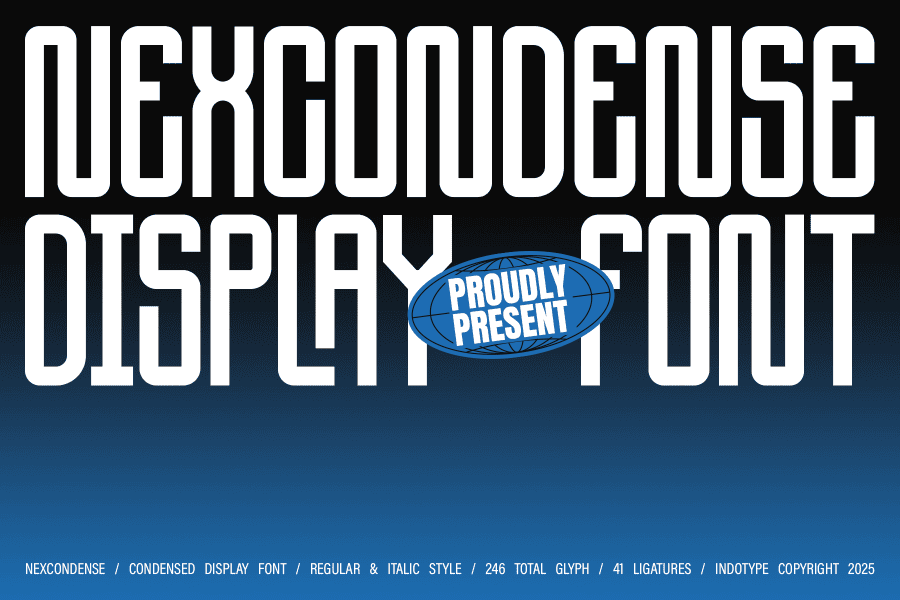 1 Free Geometric Condensed Sans Font · 1001 Fonts