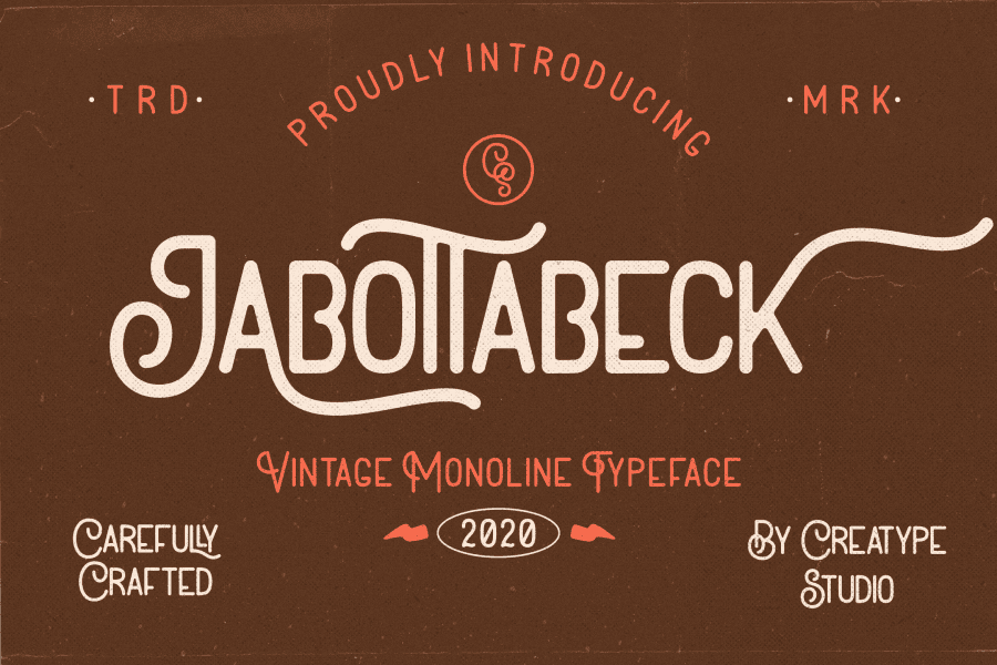 Jabottabeck Font · 1001 Fonts
