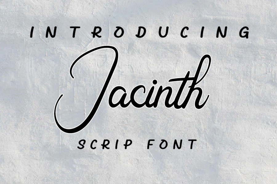 Jacinth Font · 1001 Fonts