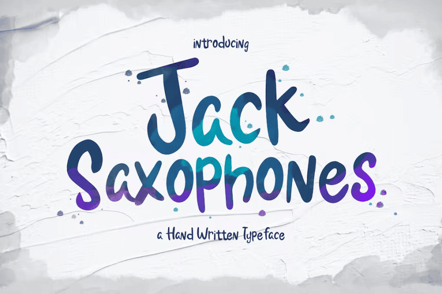 Jack Saxophones Font · 1001 Fonts