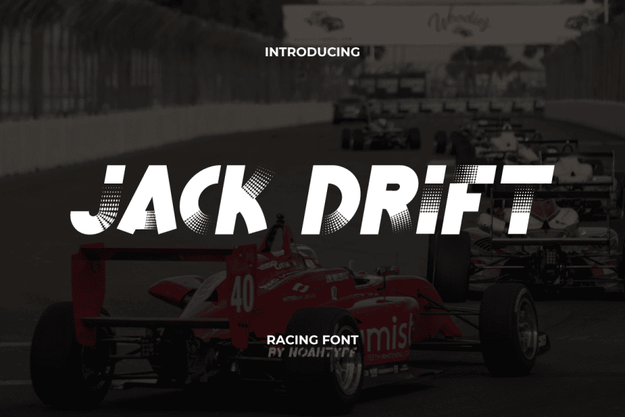 JackDriftDemo Font · 1001 Fonts