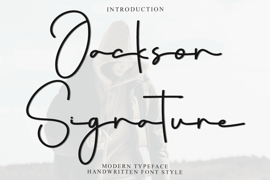 Jackson Signature Font · 1001 Fonts